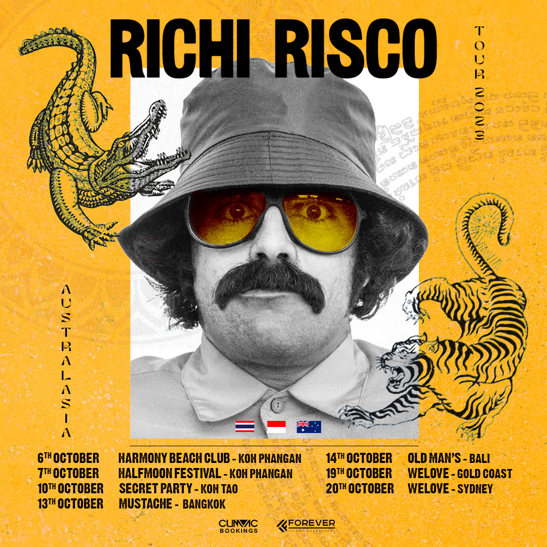 Richi Risco se embarca en su primera gira por Asia y Australia