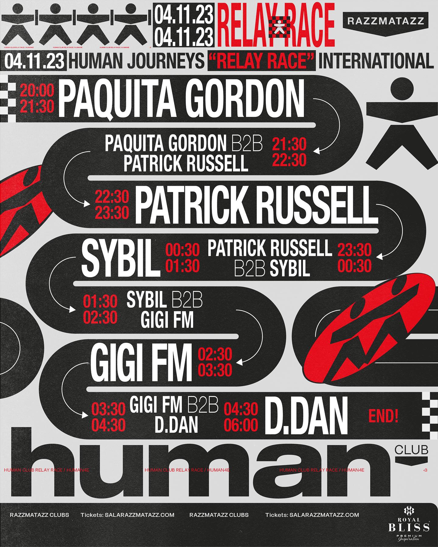 Journeys: Relay Race regresa a Human Club con su particular carrera de ...