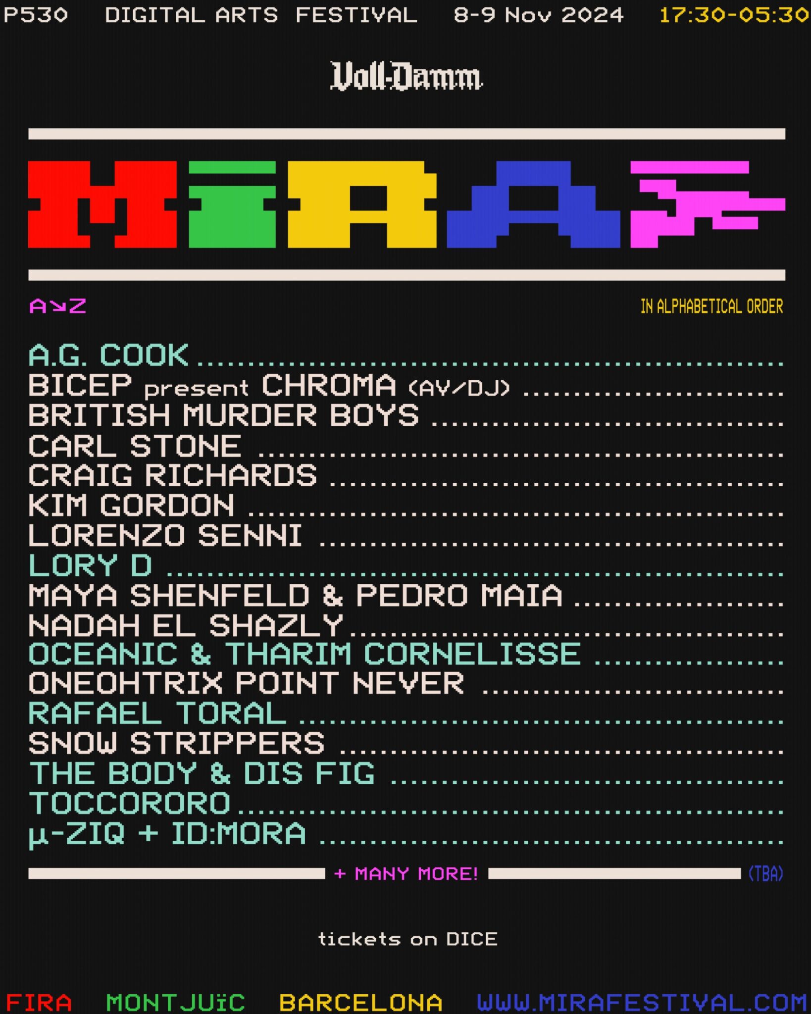 MIRA 2024 anuncia nuevos nombres del cartel de su XIII edición