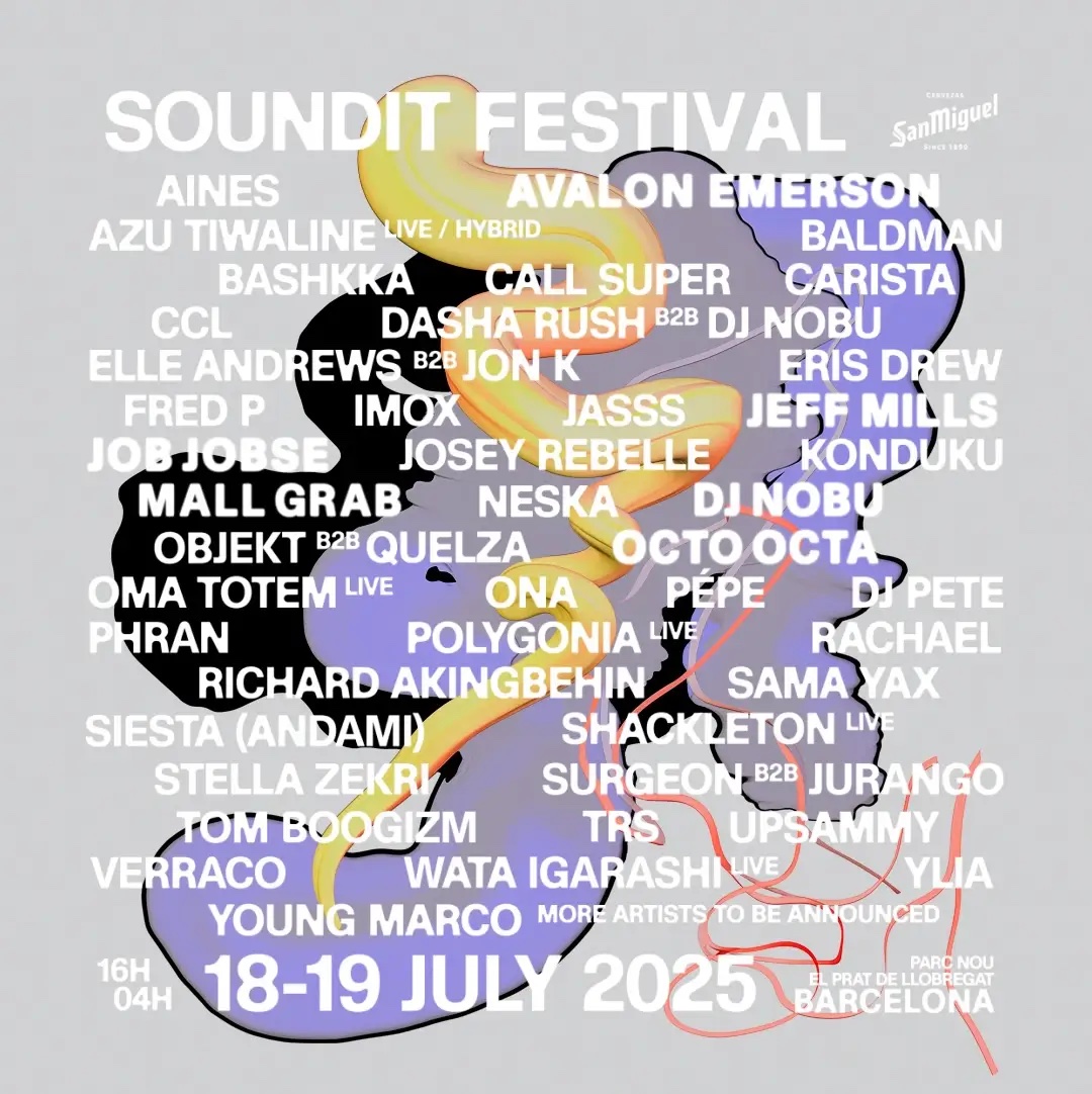 SOUNDIT Festival: 18 y 19 de julio en El Prat